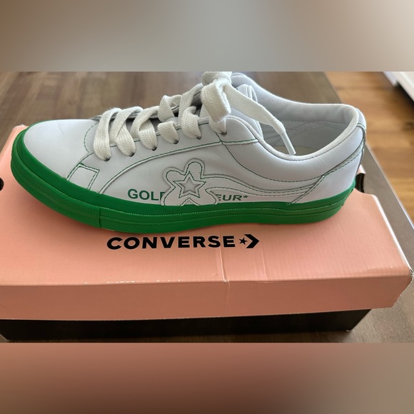 Converse | Shoes | Converse Golf Le Fleur X One Star Ox Kelly Green ...